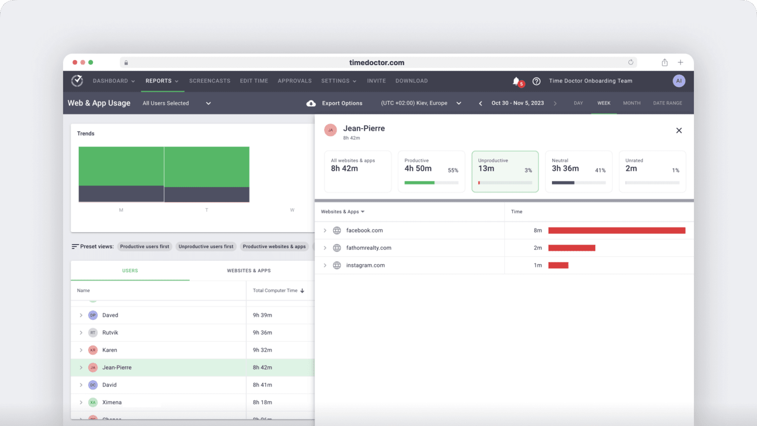 How to detect mouse jiggler activity on work devices